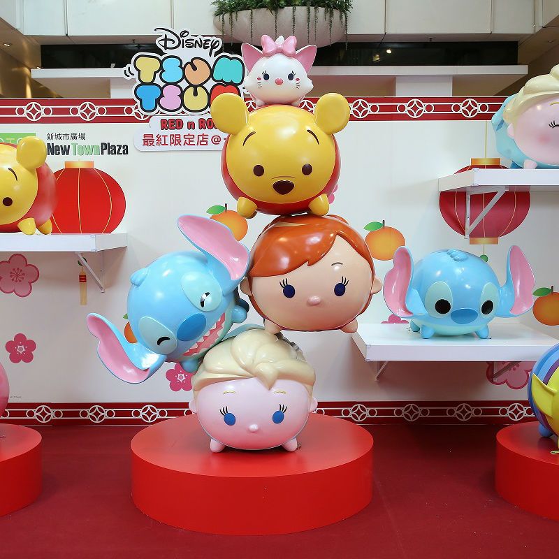 Disney Tsum Tsum Red n Roll最紅限定店@一田
